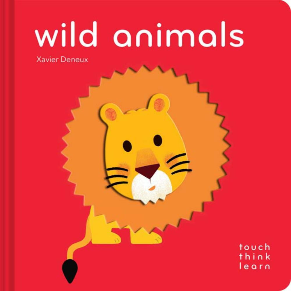 TouchThinkLearn: Wild Animals: (Childrens Books Ages 1-3, Interactive ...