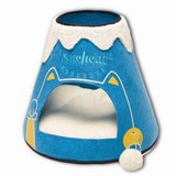 Touchcat Molten Lava Designer Triangular Cat Pet Kitty Bed House With ...