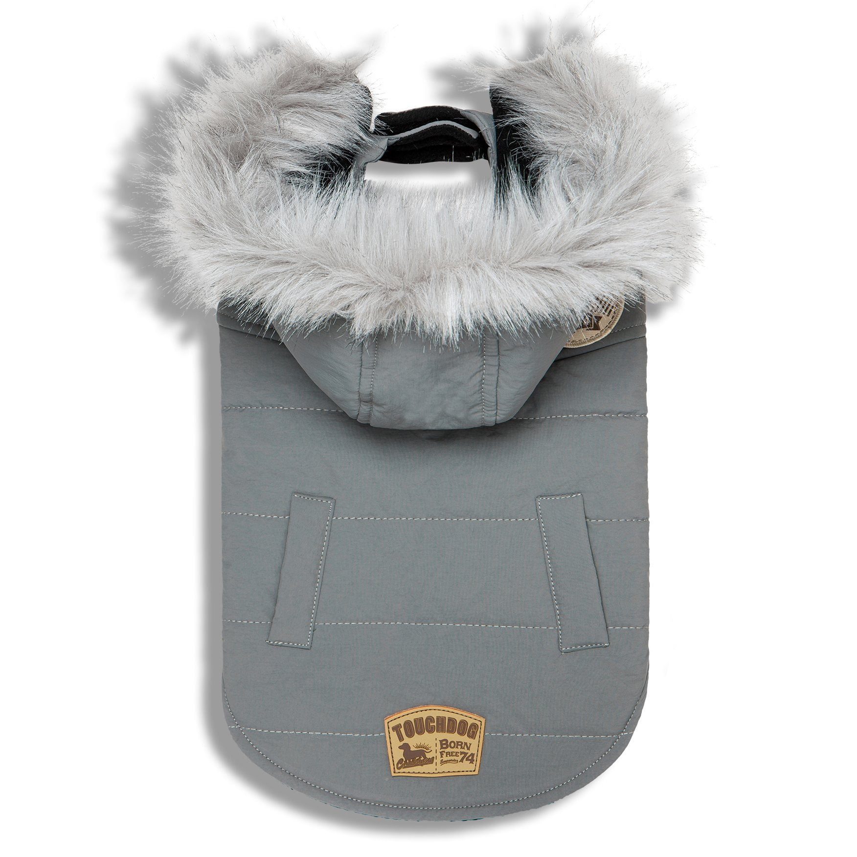 Touchdog 'Eskimo-Swag' Duck-Down Insulated Winter Dog Coat Parka ...