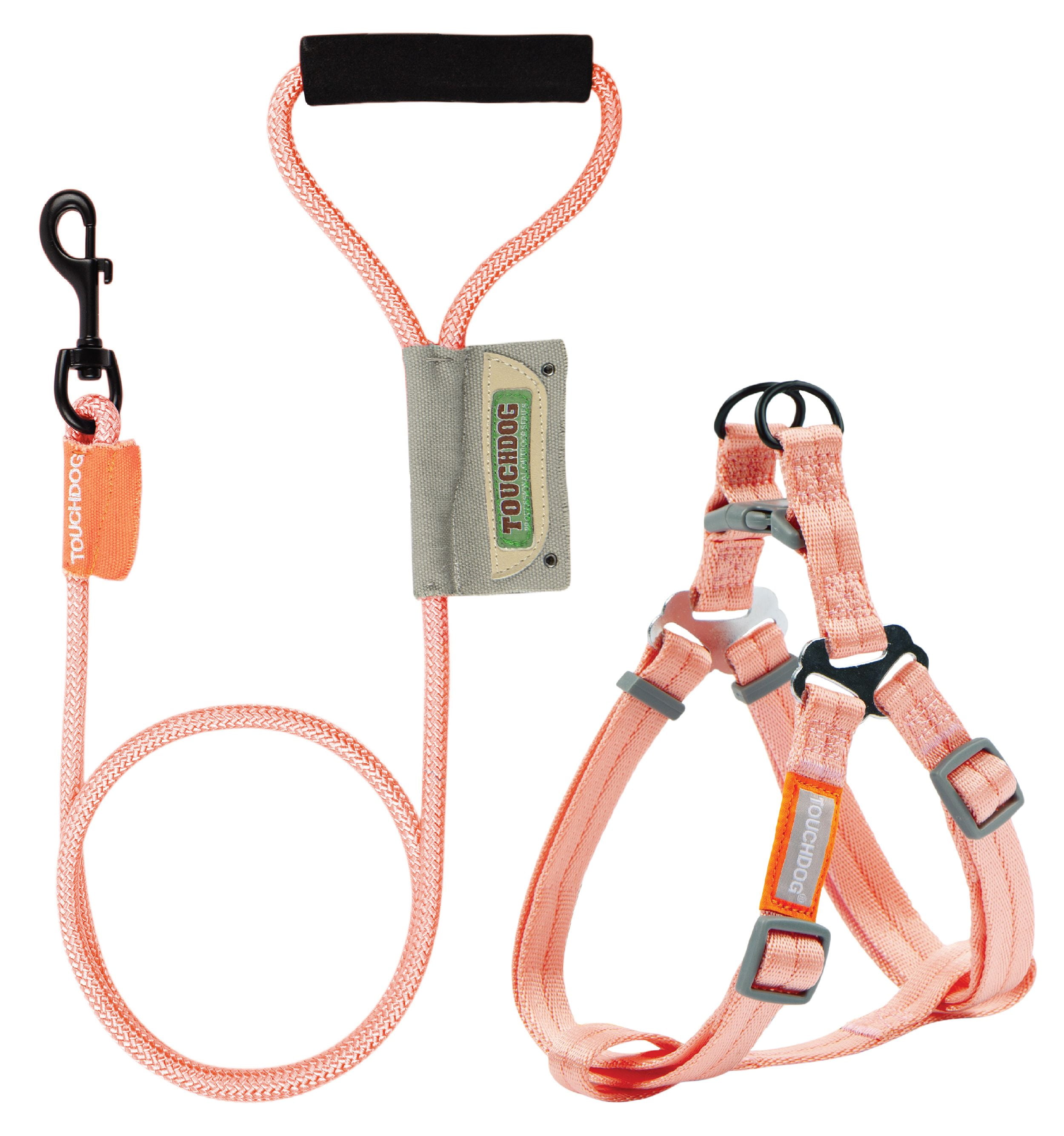 Touchdog ® 'Macaron' 2-in-1 Durable Nylon Dog Harness and Leash ...