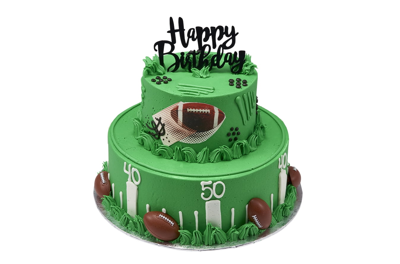 Touchdown 2 Tier Cake - Walmart.com