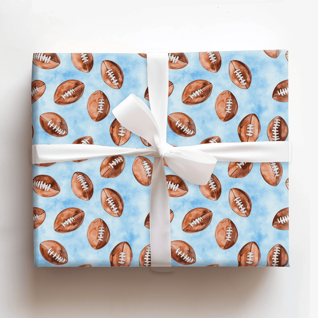 Touchdown - Christmas Wrapping Paper Roll - Gift Wrap for Holidays ...