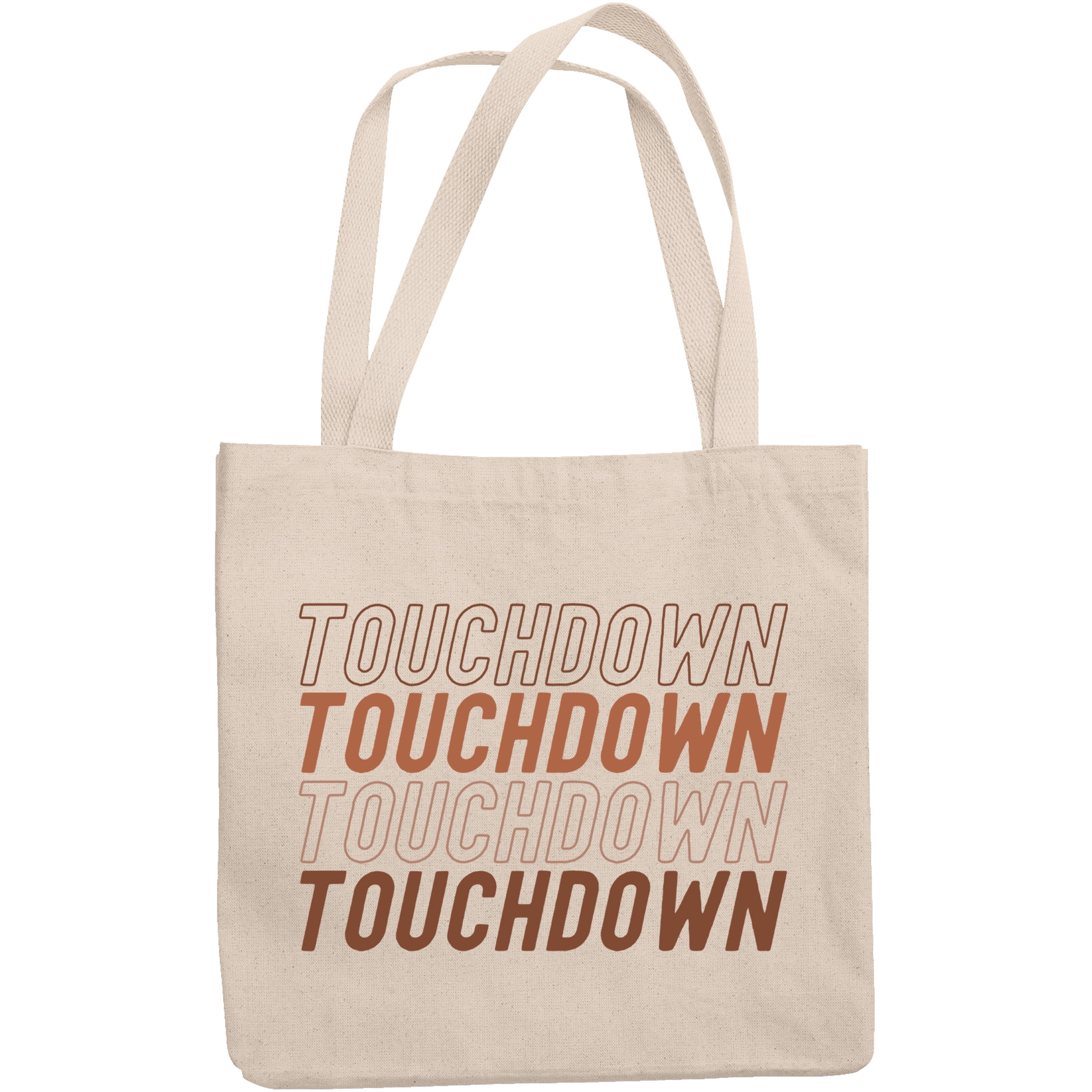 Touchdown, Football Season Themed Merch Gift, 12oz Canvas Tote Bag ...