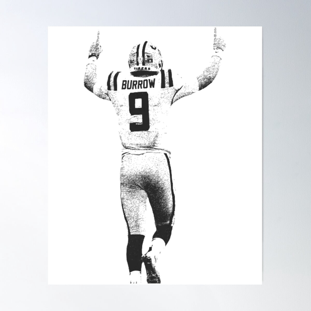 Touchdown Quarterback American Football Championship Classic Poster ...