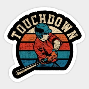Touchdown Sticker Phone Decal Water Bottle Stickers Car Decals, Laptop ...