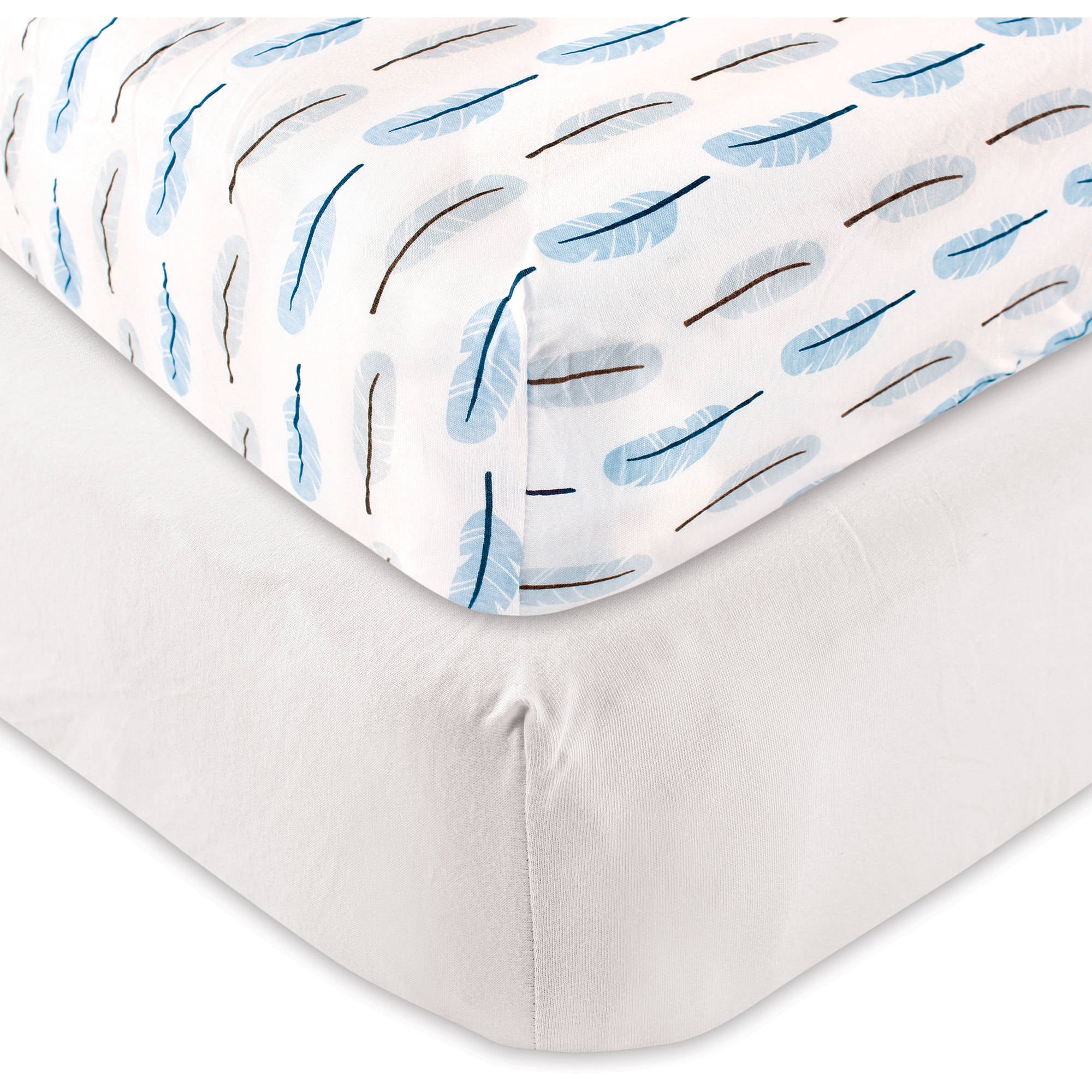 Touched by Nature Baby Boys' and Girls' Organic Cotton Fitted Crib ...