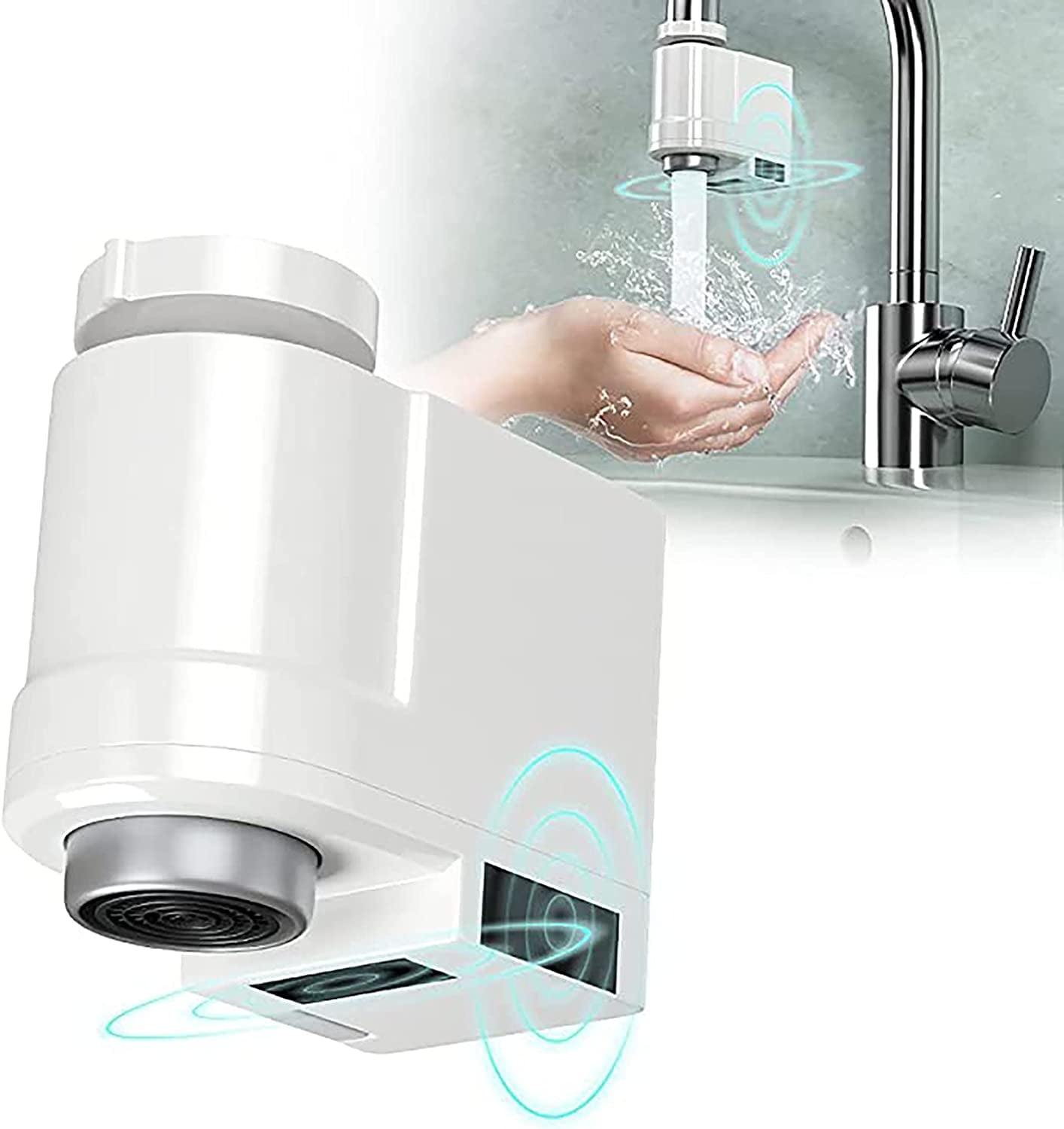 Laegsmetg Touchless Faucet Adapter Smart Sensor Faucet for Kitchen ...