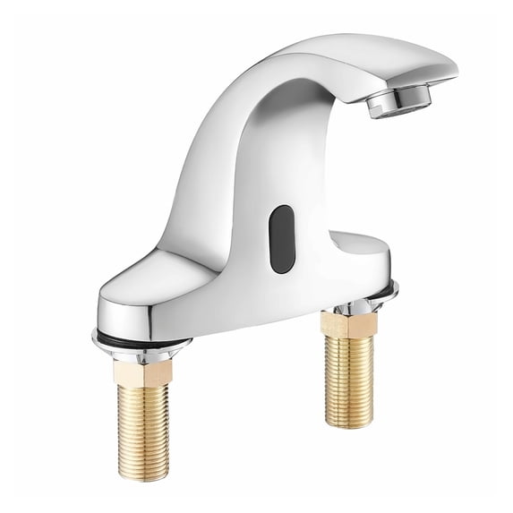 Touchless Faucet, Automatic Sensor Bathroom Sink Faucet - Chrome - Cold ...