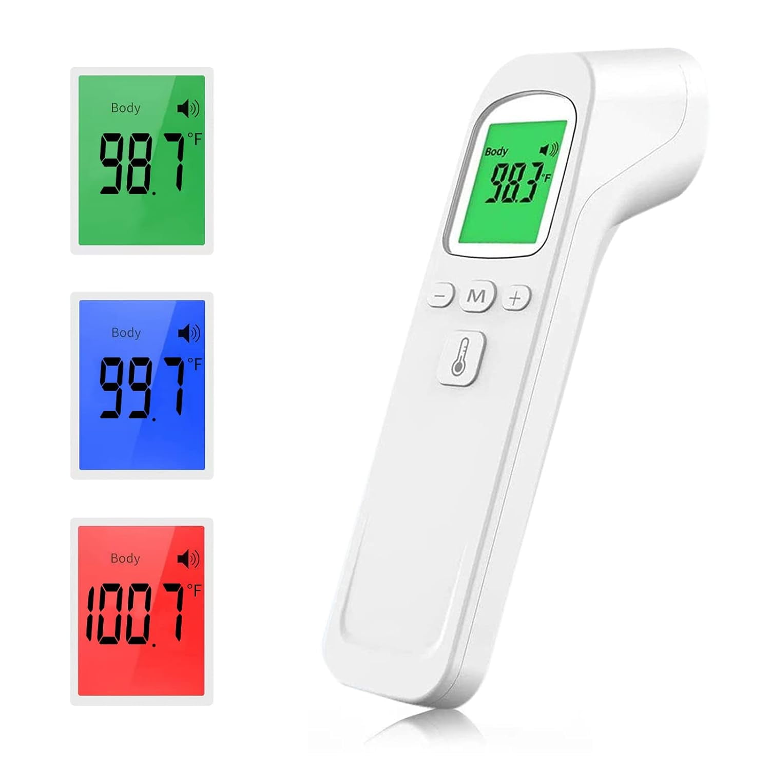 Touchless Forehead Thermometer, Digital Infrared Thermometer for Adults ...