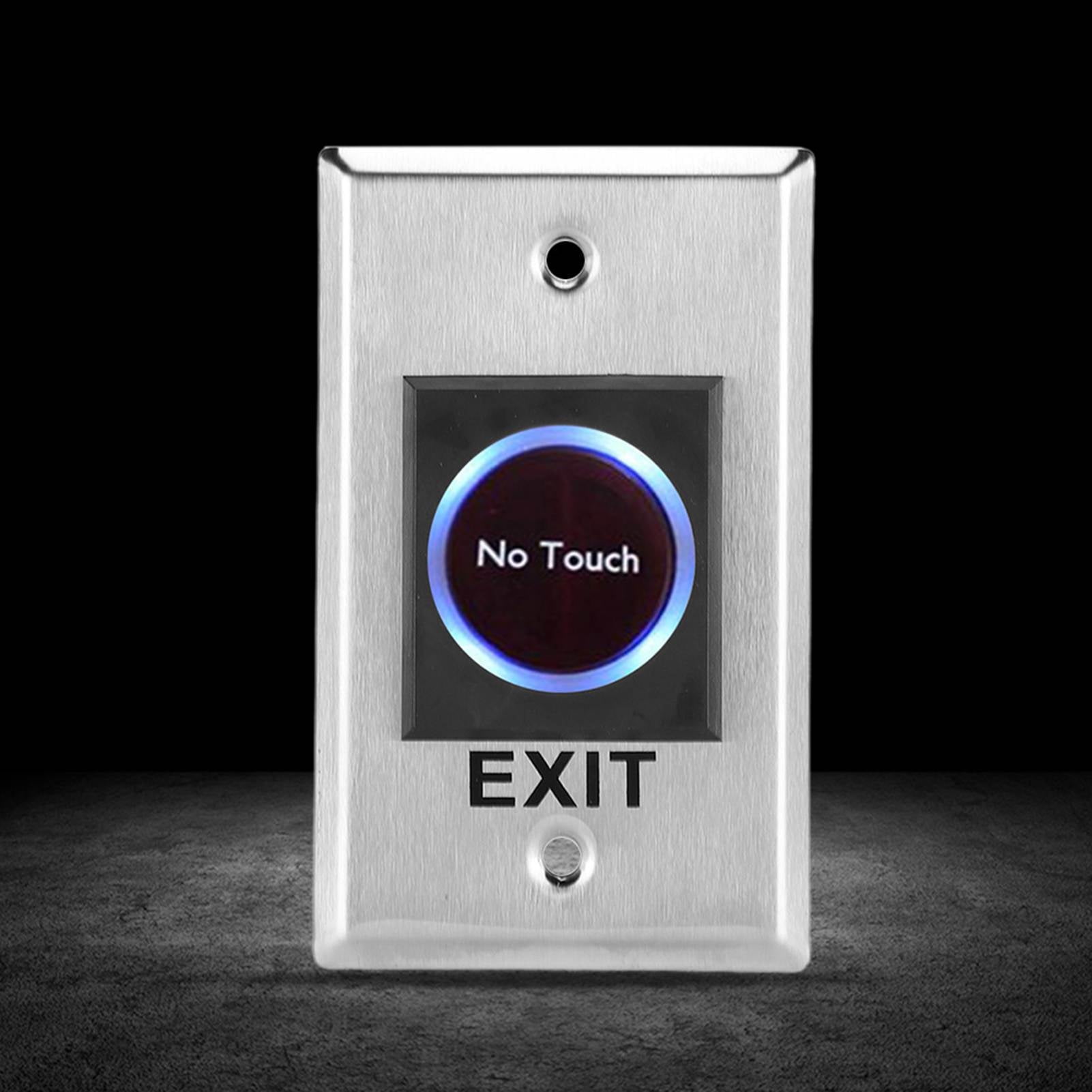 Touchless Infrared , No Touch Door Infrared Sensor Exit Button Switch For Access Control Systems ...