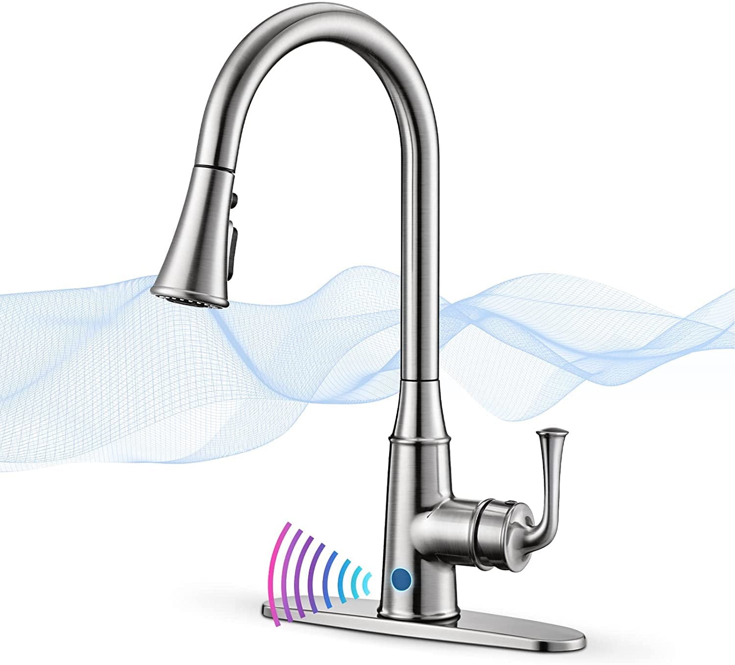 Touchless Kitchen Faucet Automatic Motion Sensor Christmas Gift ...