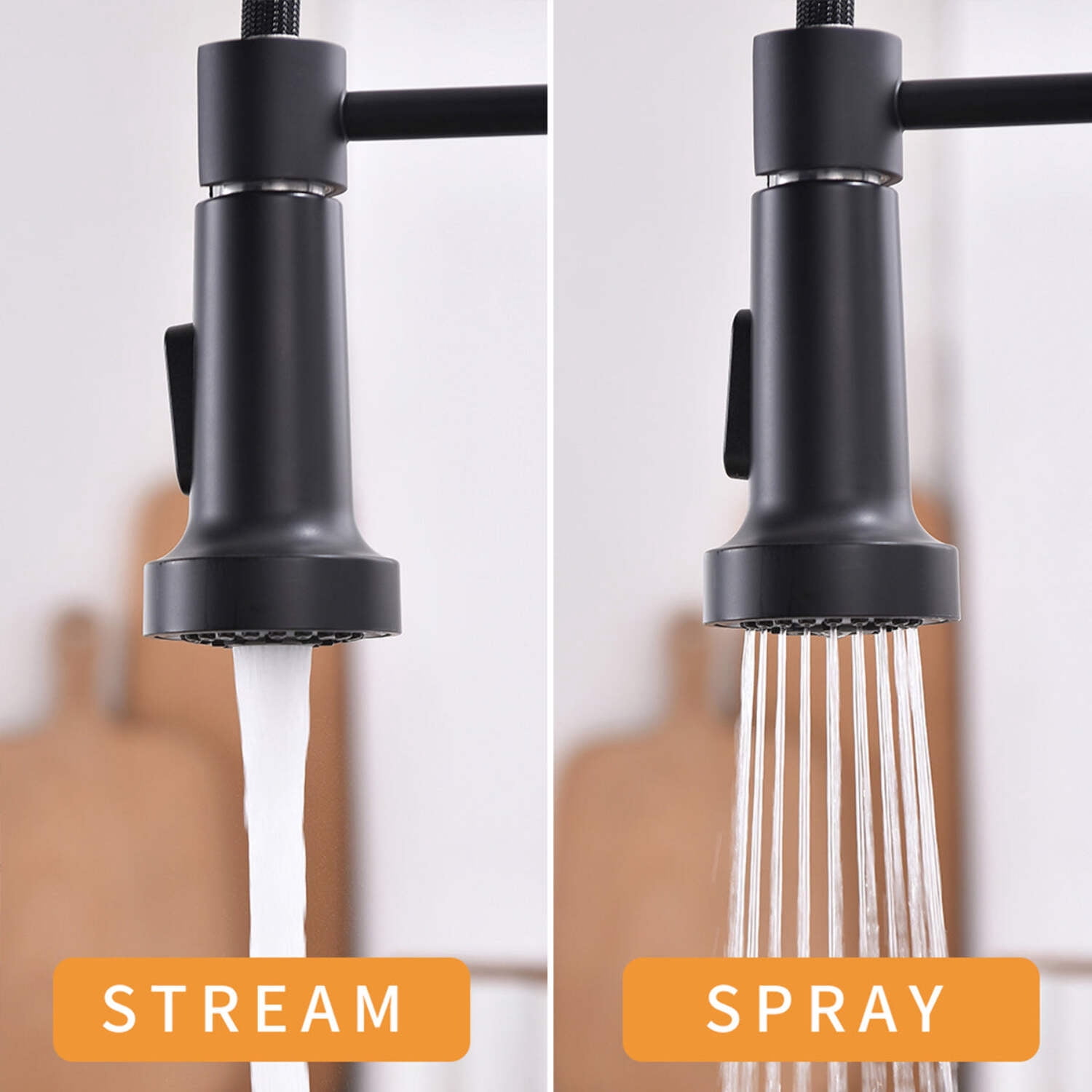 Touchless Kitchen Faucet,Hands Free Automatic Smart Kitchen Faucet ...