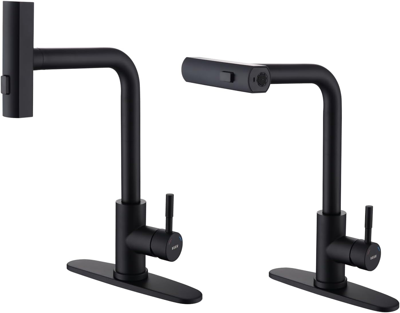 Touchless Kitchen Faucet with Pull Down Sprayer, Motion Sensor Kitchen ...