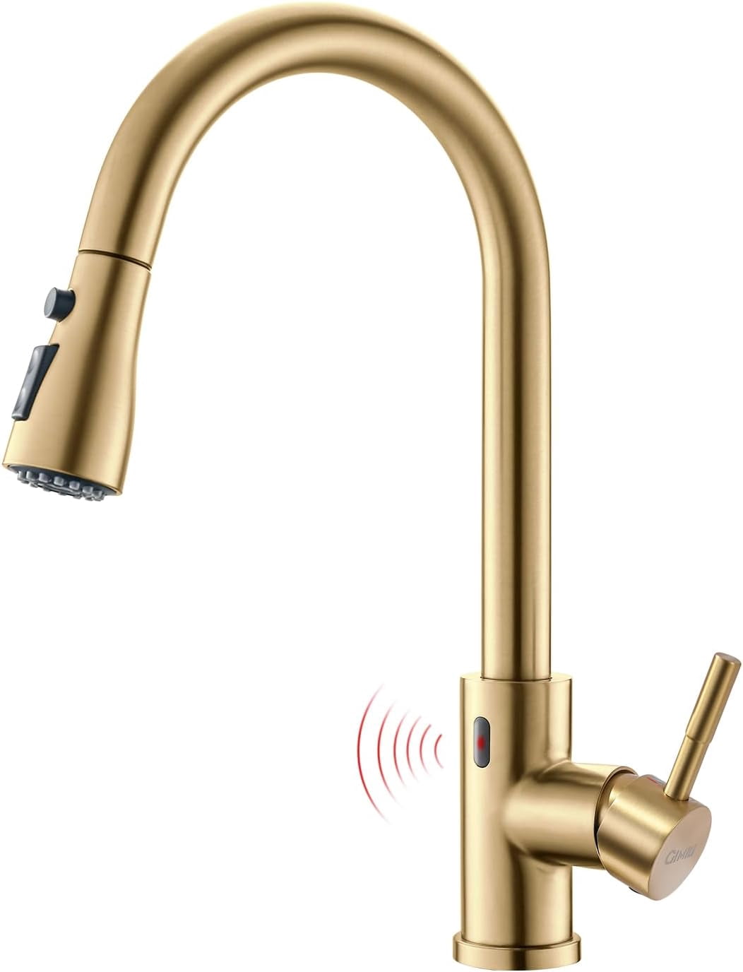 Touchless Kitchen Faucet with Pull Down Sprayer Motion Sensor Hands ...