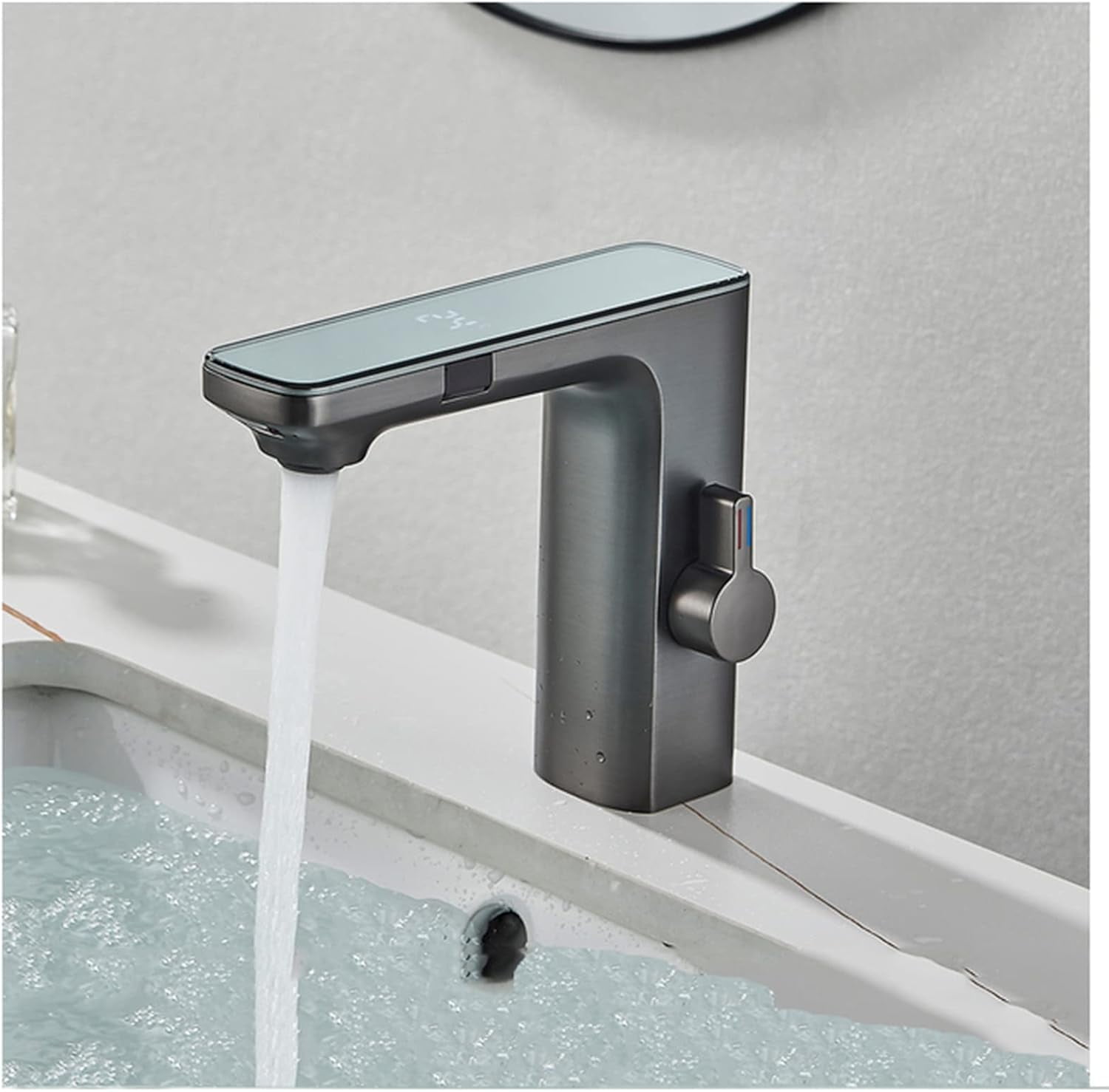 Touchless Sink Sensor Faucet, Automatic Motion Sensor Bathroom Sink ...