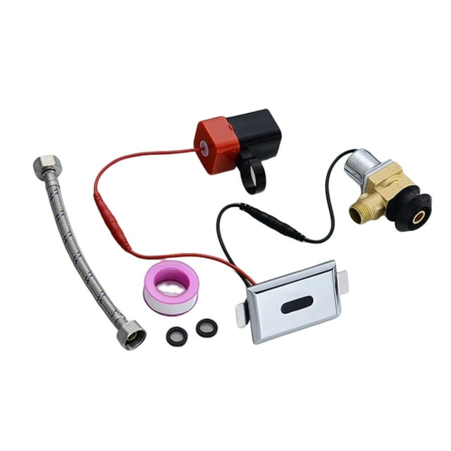 Touchless Toilet Flush Kits Washroom Wall Mount Sensors Solenoid Valves ...