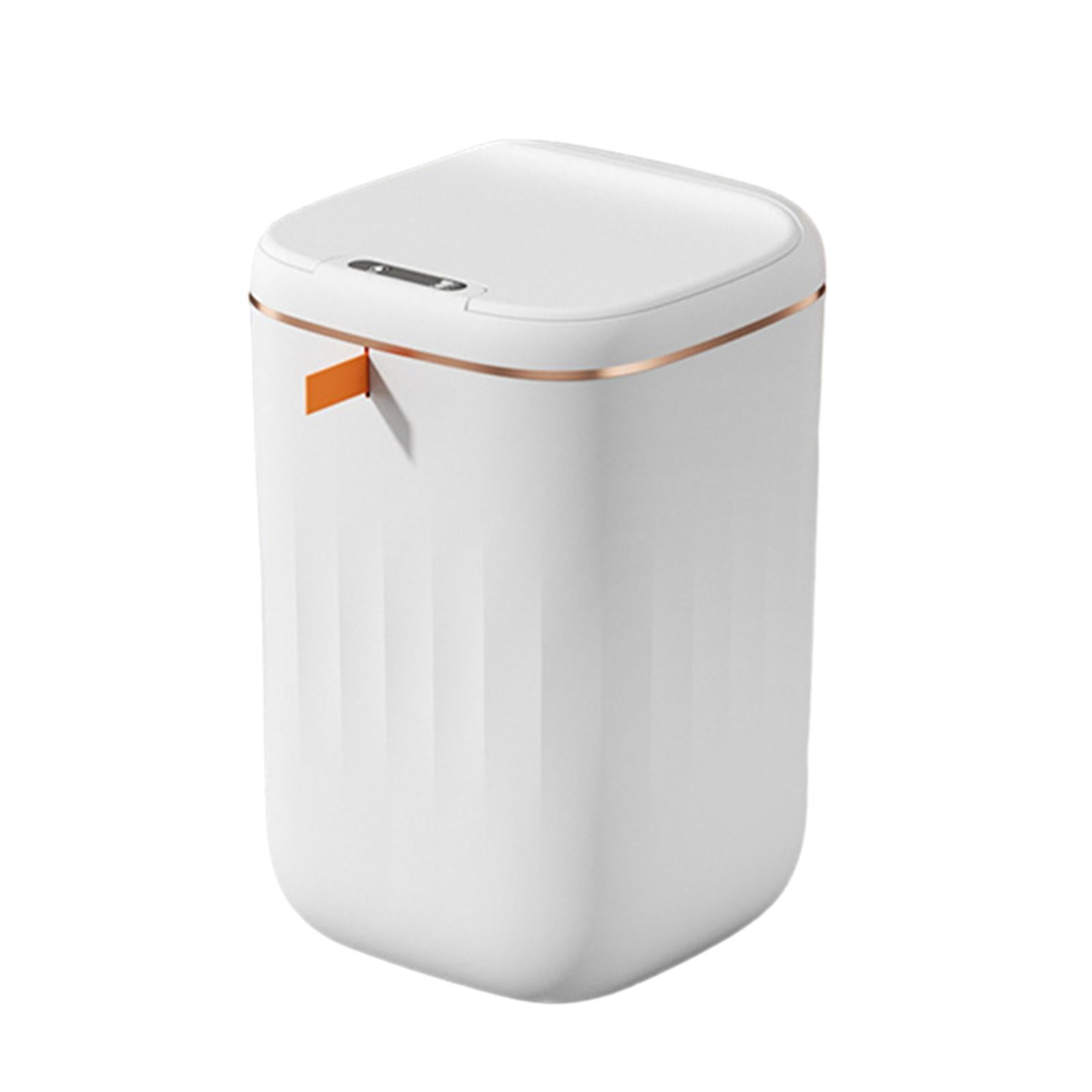 Touchless Trash Can Automatic Garbage Can Toilet Rubbish Bin Bathroom ...