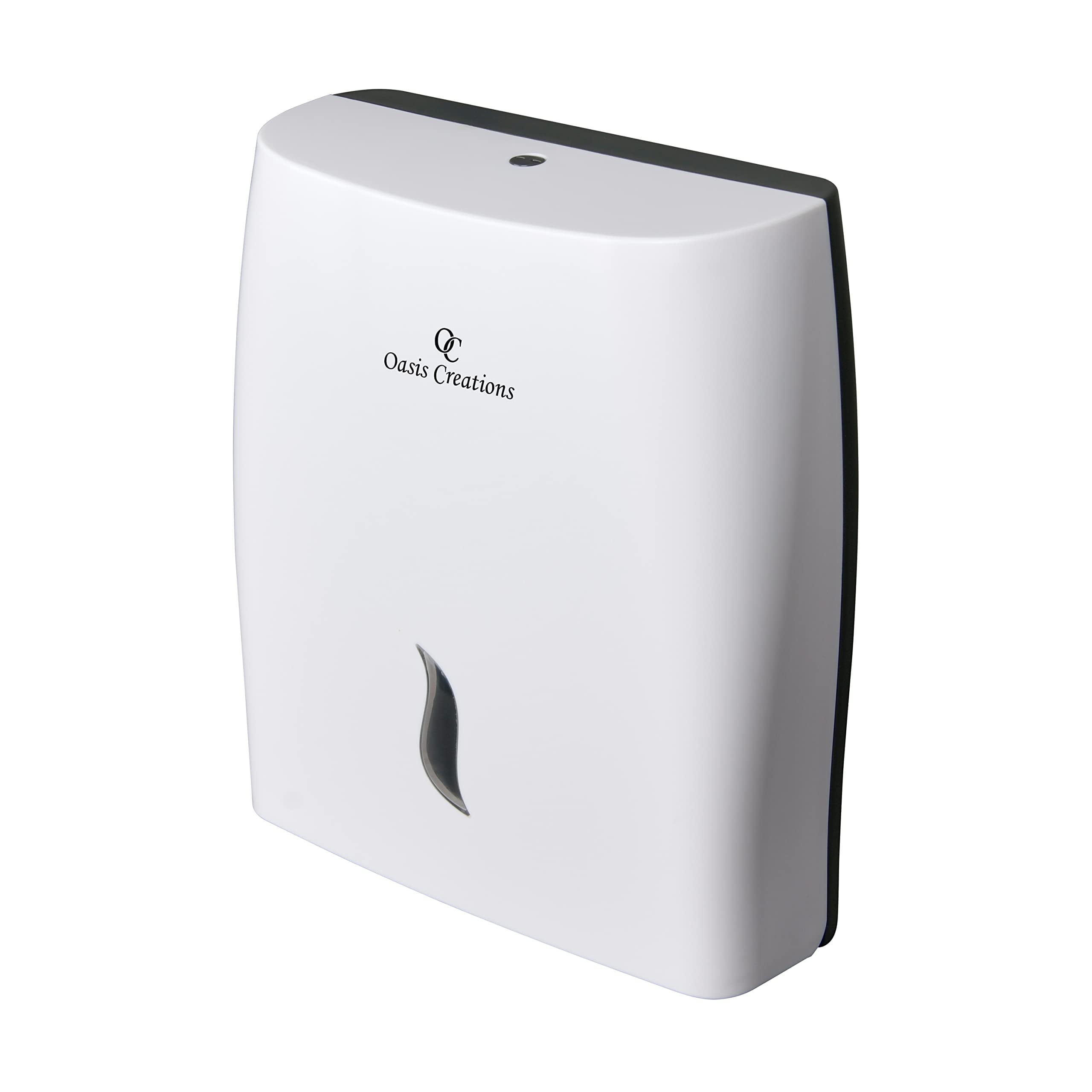 Touchless White Paper Towel Dispenser by Oasis Creations-Wall Mount ...