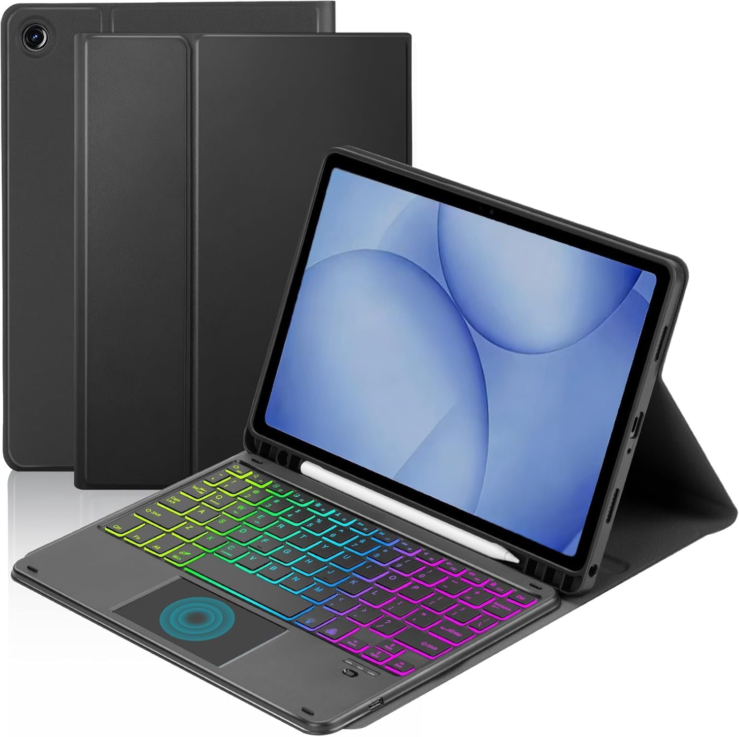Touchpad Keyboard Case for Galaxy Tab A11 Plus/A9 Plus 2025/2023 11 ...