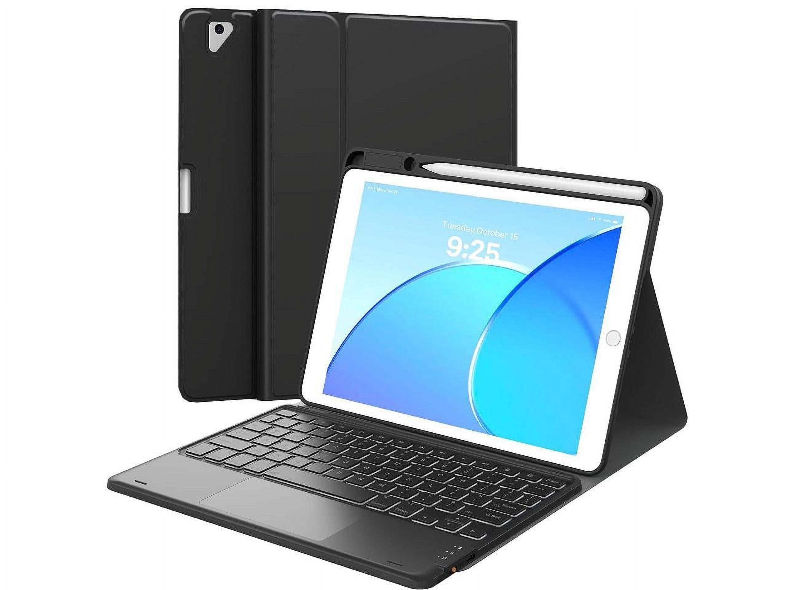 Touchpad Keyboard Case for iPad Mini 6 Smart Stand Cover with ...