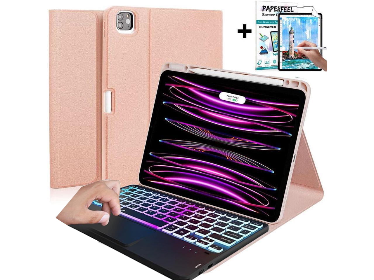 Touchpad Keyboard Case For Ipad Mini 6 6th Generation 8 3 Inch 2021