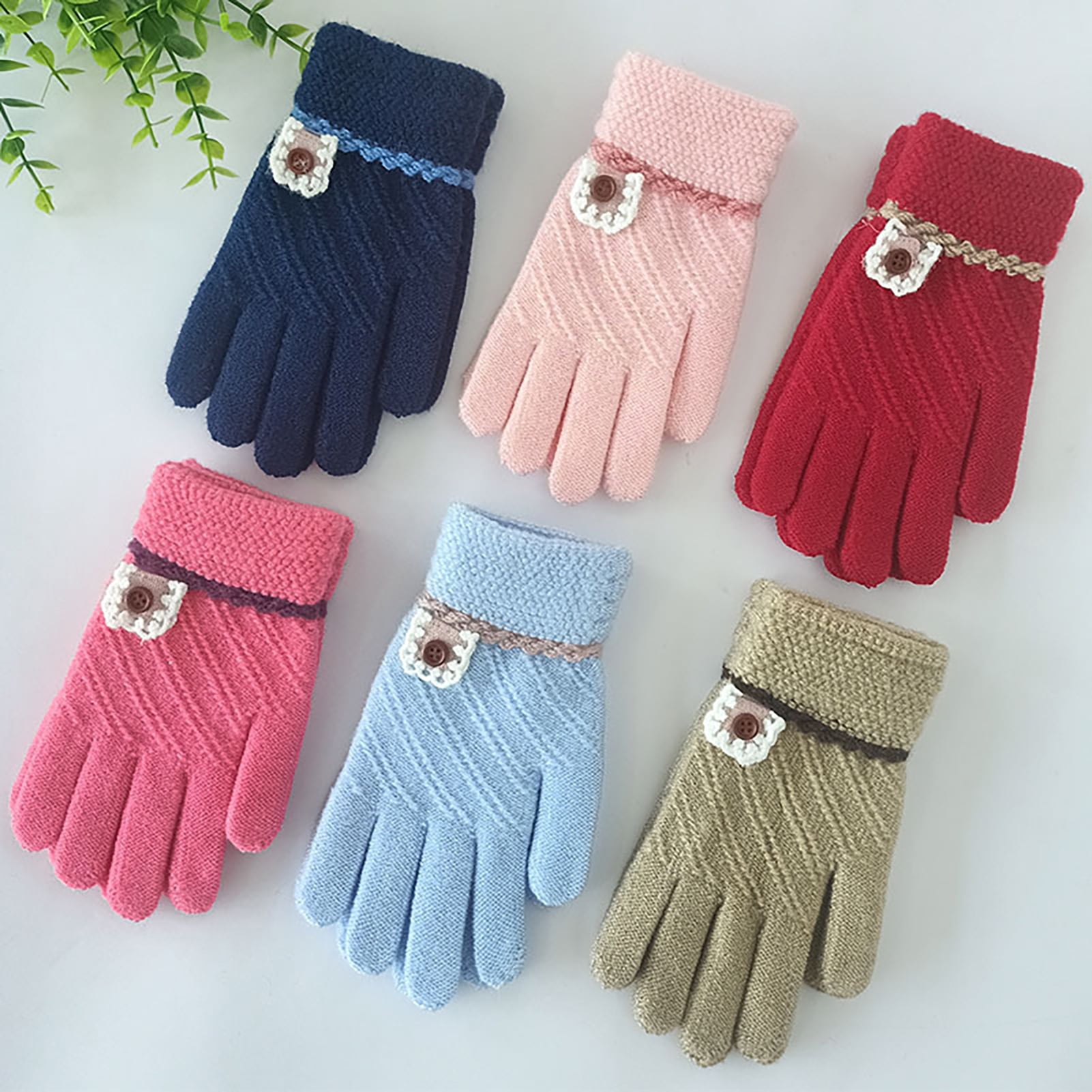 Touchscreen Kids Gloves for Boys Girls, 2-14 Age Child Winter Warm ...