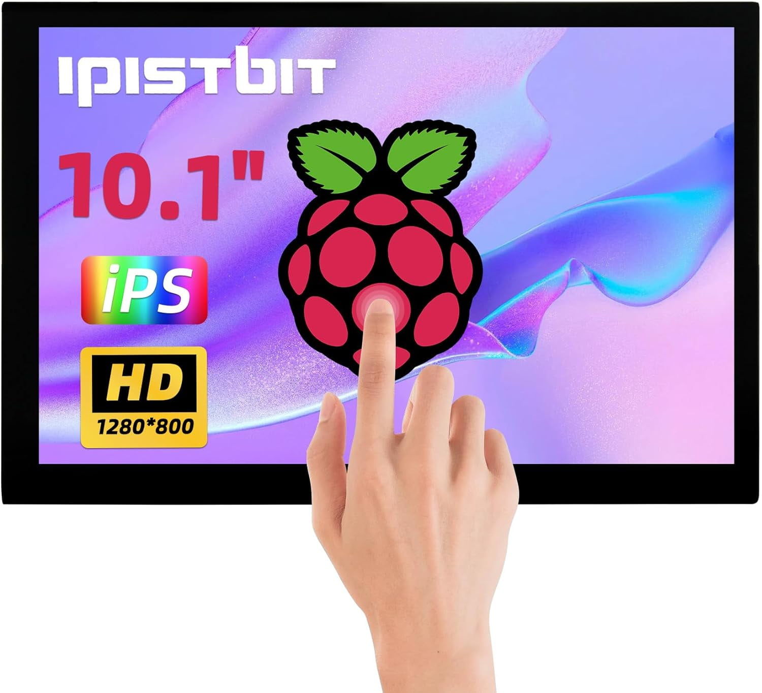 Touchscreen Monitor, 10.1 Inch Raspberry Pi Screen 1280 X 800 Hdmi ...