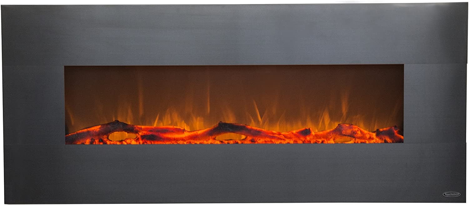 Touchstone 80026 - Stainless Electric Fireplace - (Stainless) - 50 Inch ...