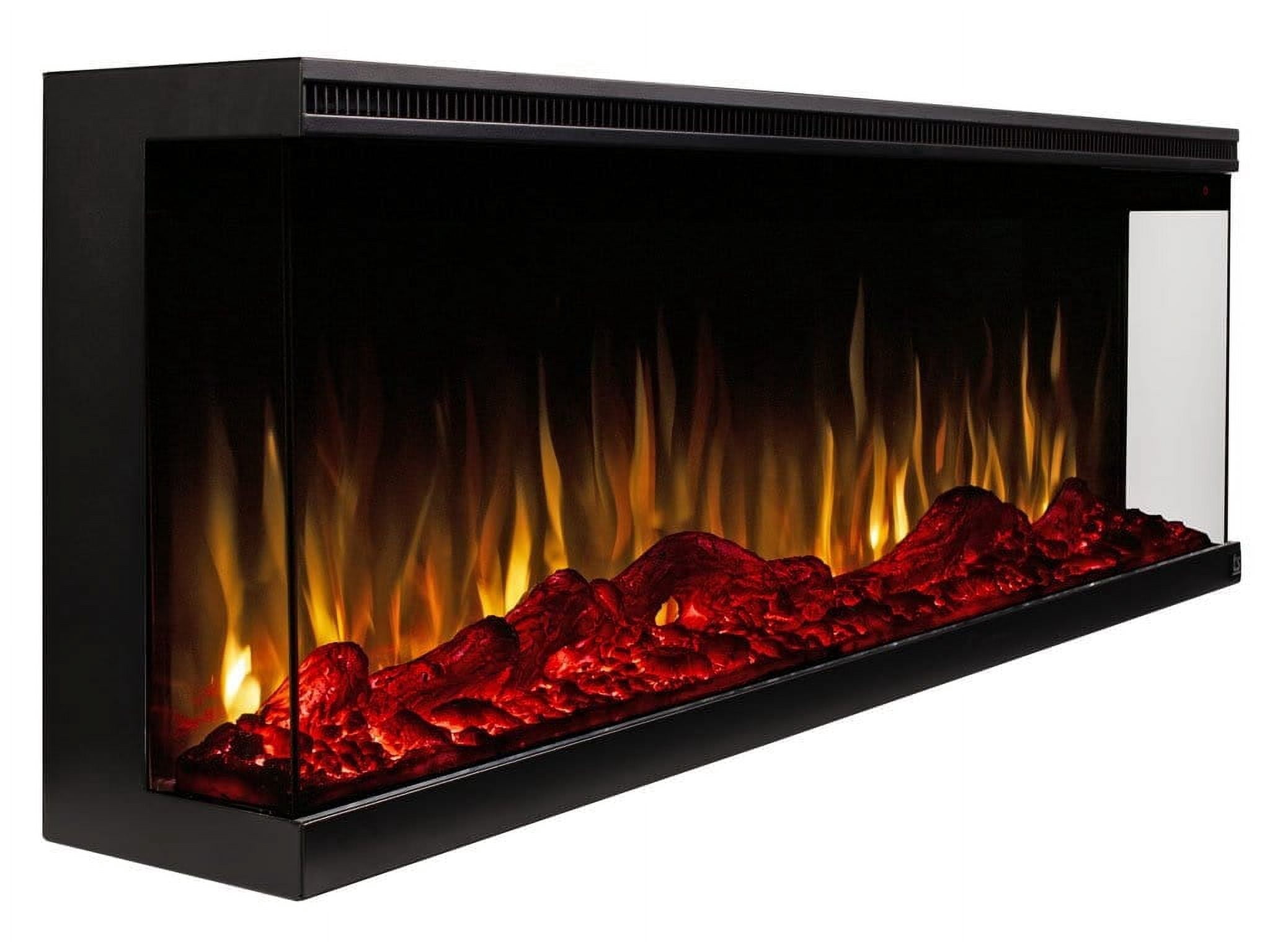 "Touchstone Sideline Infinity 60"" Wide 3-Sided Smart Electric ...