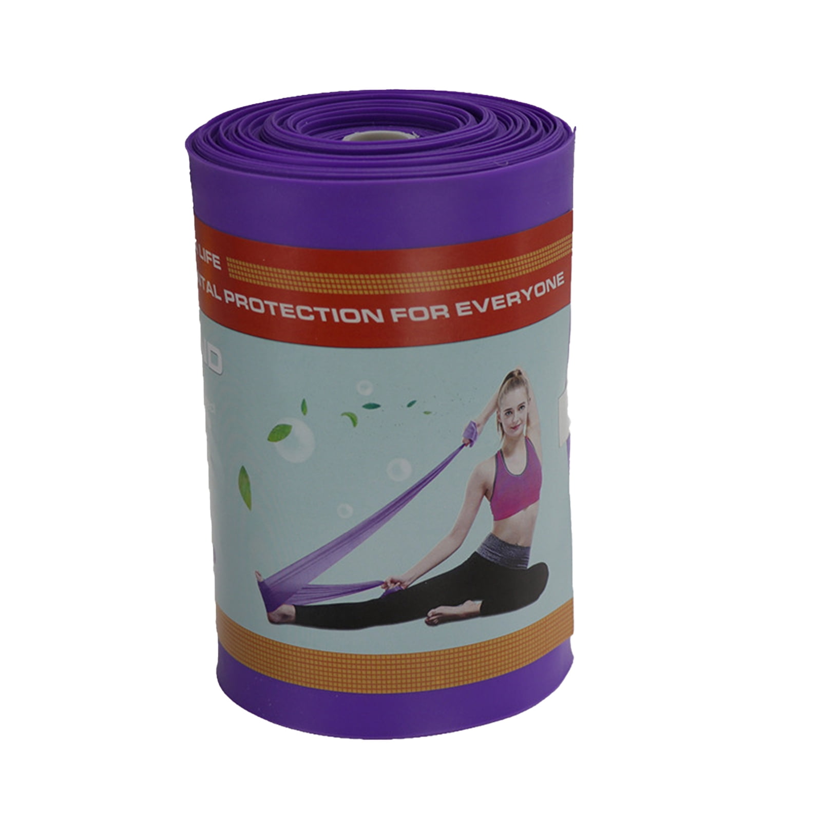 Toudaret 1 Roll 1.8m Yoga Tension Belt Flexible Cuttable Body-shaping ...