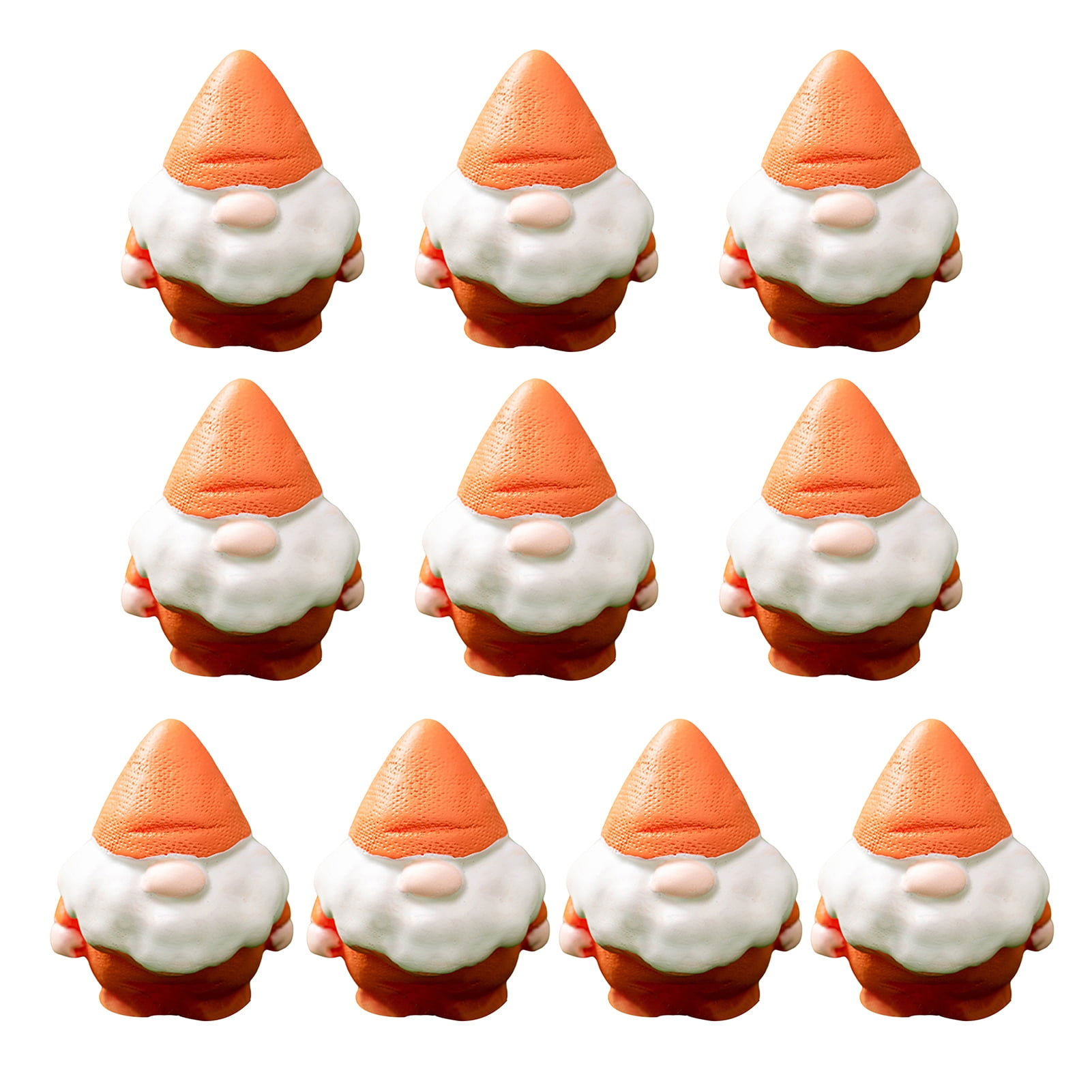 Toudaret 10 Pcs Mini Gnomes Fairy Resin Statues Miniature Gnomes ...