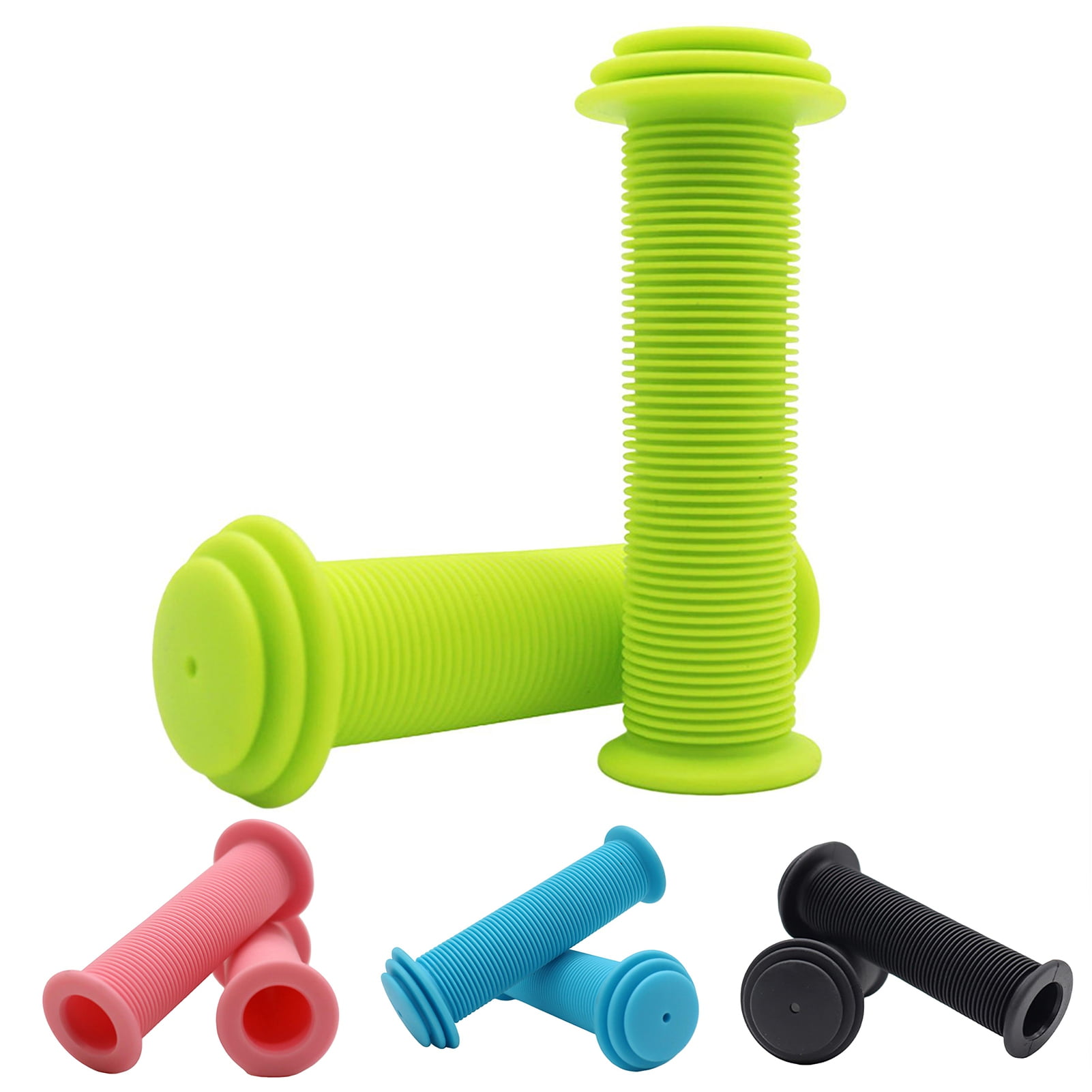 Toudaret 4 Pairs Bike Handlebar Grips Ergonomic Design Shock Absorption ...