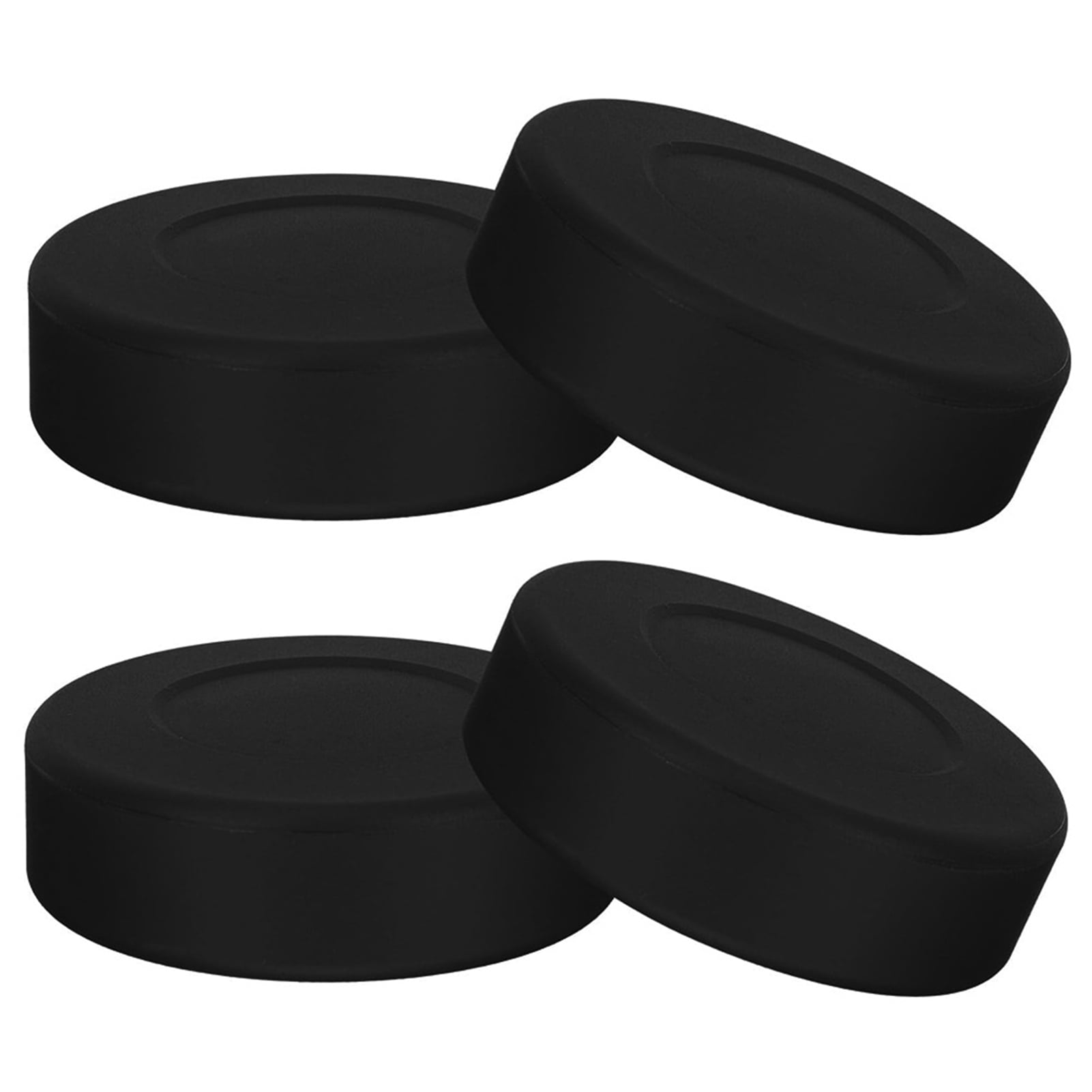 Toudaret Sport PVC Ice Hockey Pucks Black 3 Inch for Practicing and ...