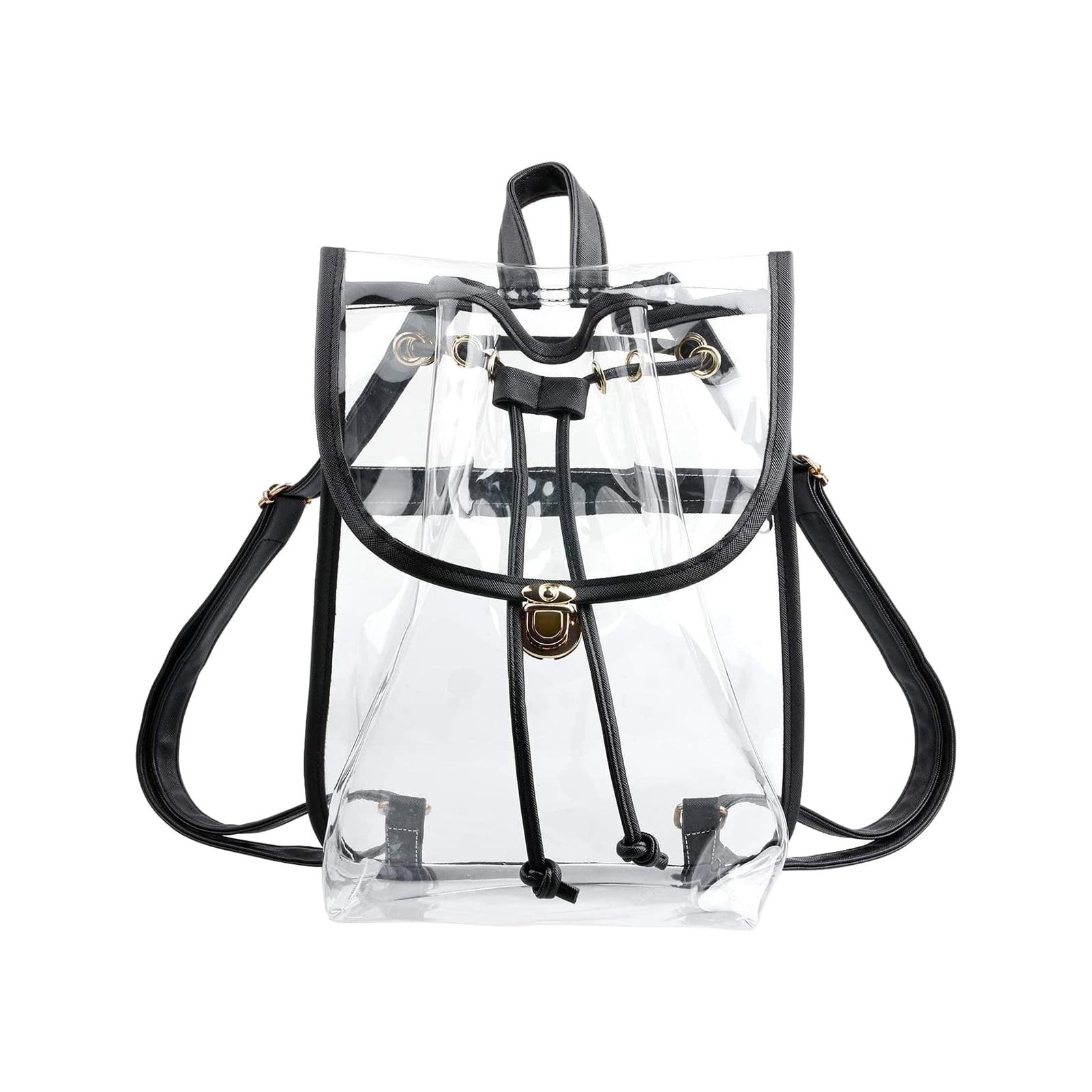 Toudaret Transparent Backpack Stadium Bag Pvc Backpack Stadium Approved ...