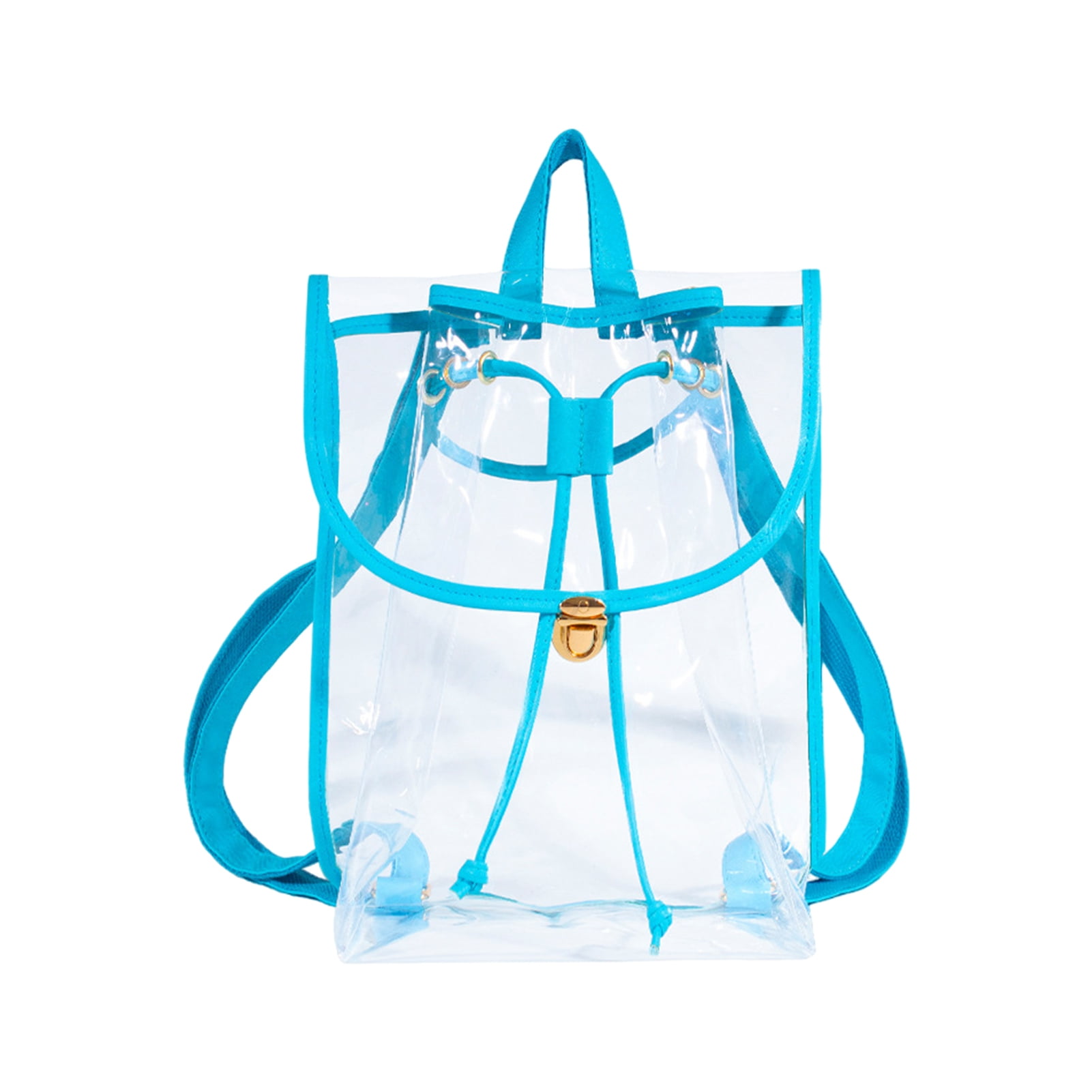 Toudaret Transparent Backpack Stadium Bag Pvc Backpack Stadium Approved ...