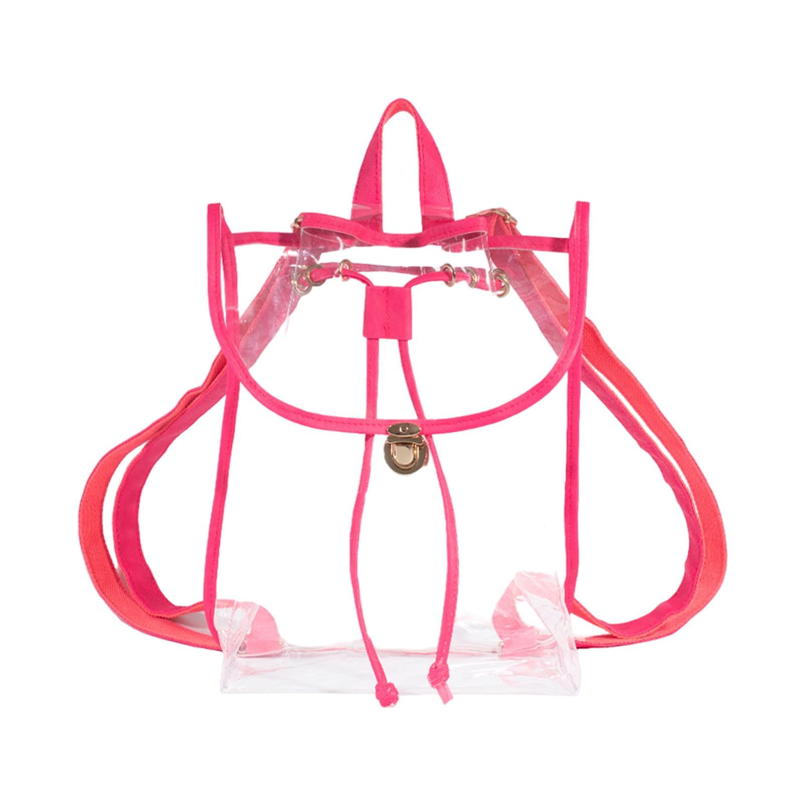 Toudaret Transparent Backpack Stadium Bag Pvc Backpack Stadium Approved ...