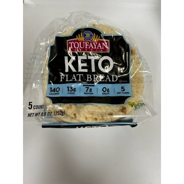 Toufayan Keto Flat Bread, 5 Count - Walmart.com