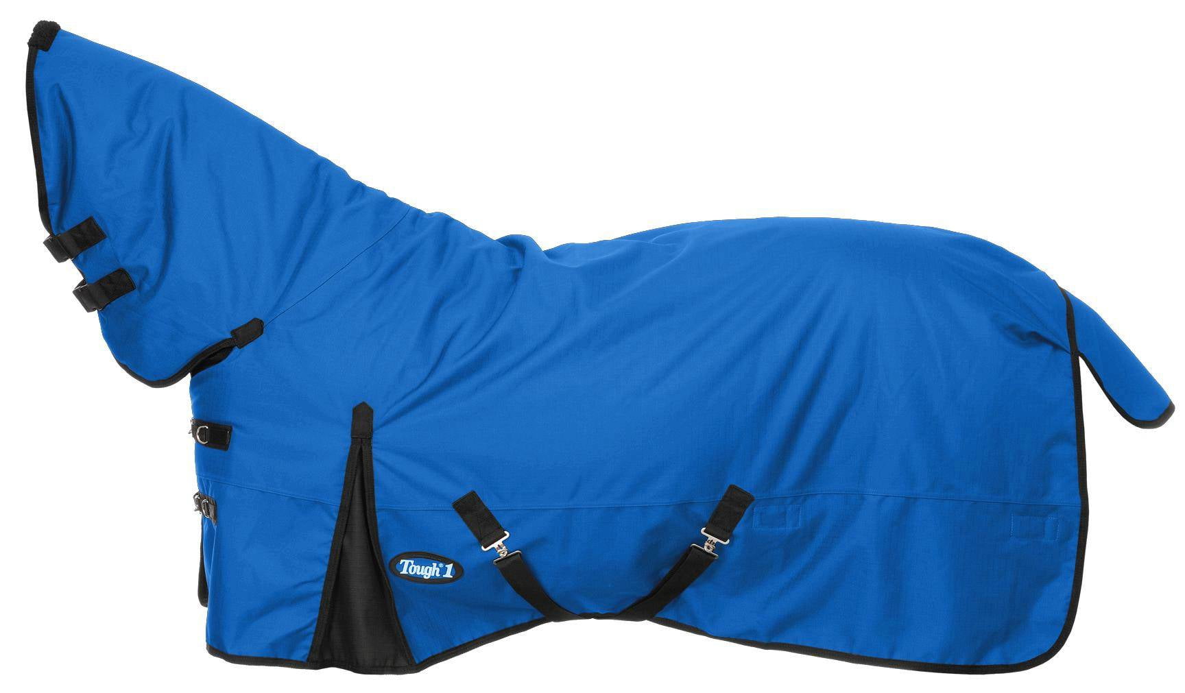 Tough 1 Blanket Turnout 1200D Poly Full Neck 75 Royal Blue 32-2120FN ...