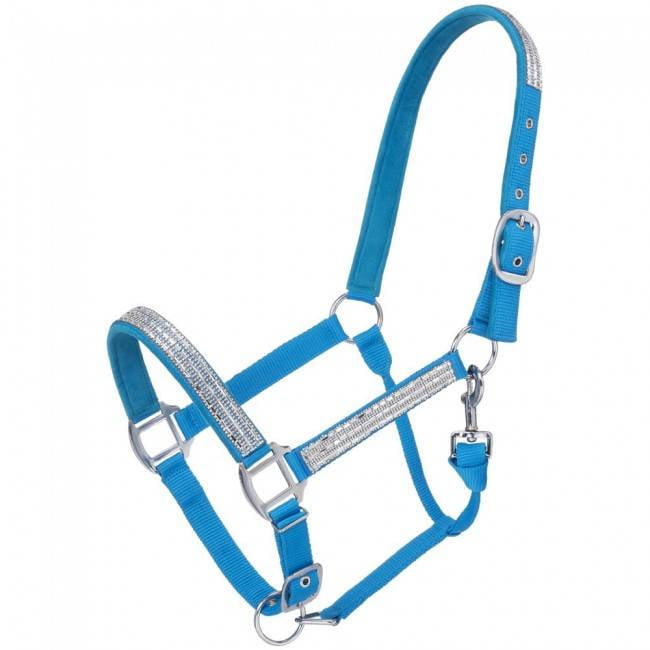 Tough 1 Miniature Adjustable Crystal Overlay Nylon Halter - Walmart.com