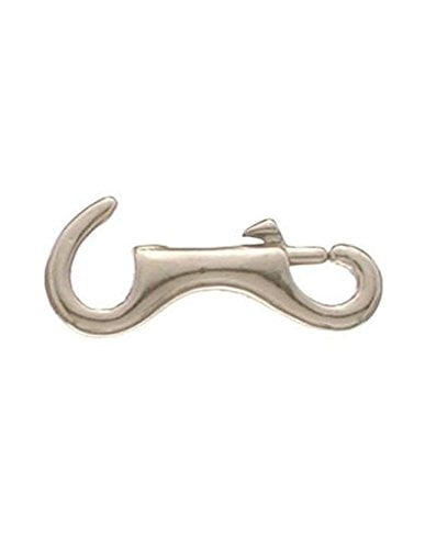 Tough-1 Nickel Plated Open Eye Bolt Snap - Walmart.com