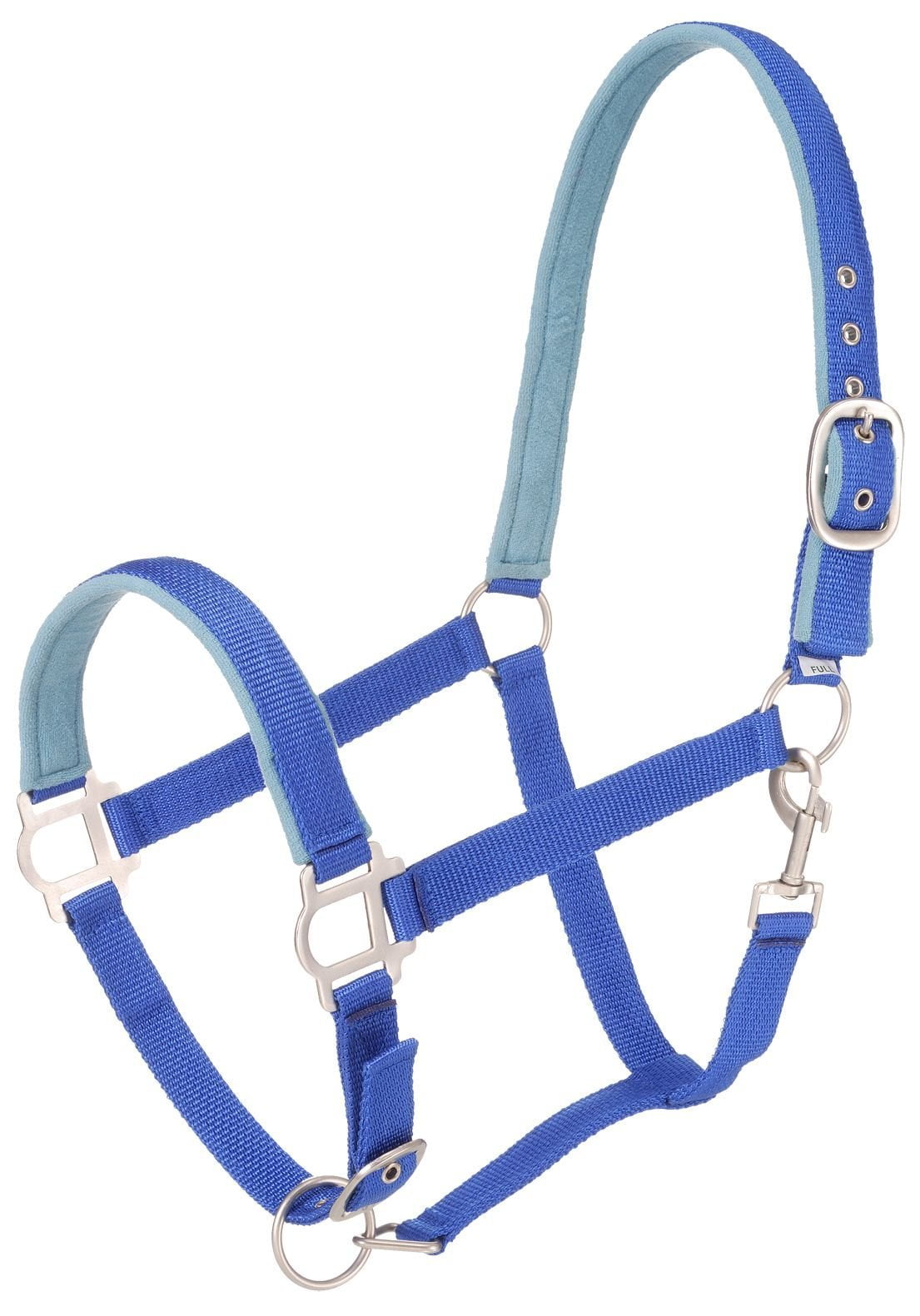 Tough 1 Nylon Padded Halter with Satin Hardware, Royal Blue, Pony ...