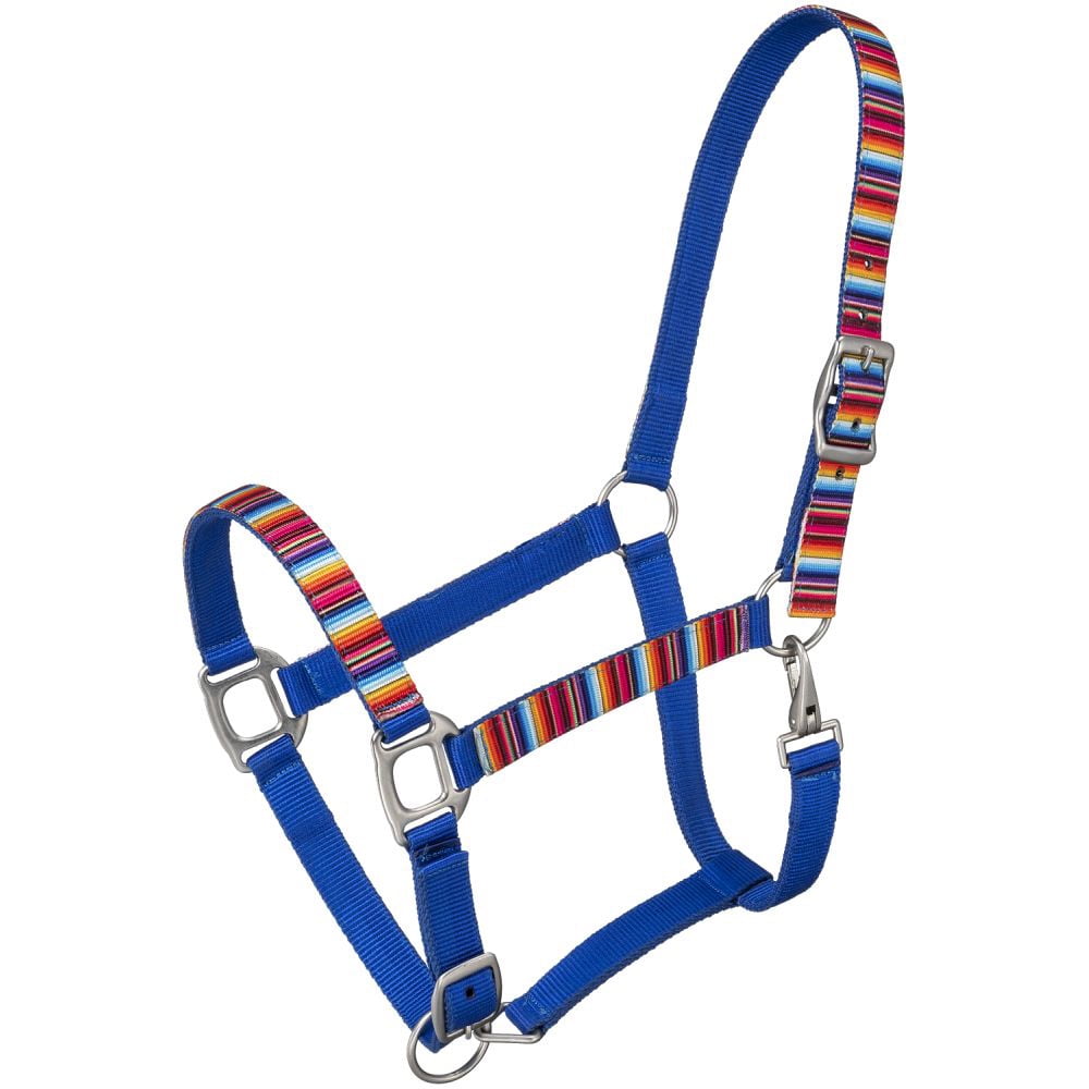 Breakaway Halters For Horses Tough 1 Royal Blue Nylon Horse Sized ...