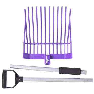 Little Giant DuraFork DuraPitch II Manure Fork, 16 in W x 13 in L Tine ...