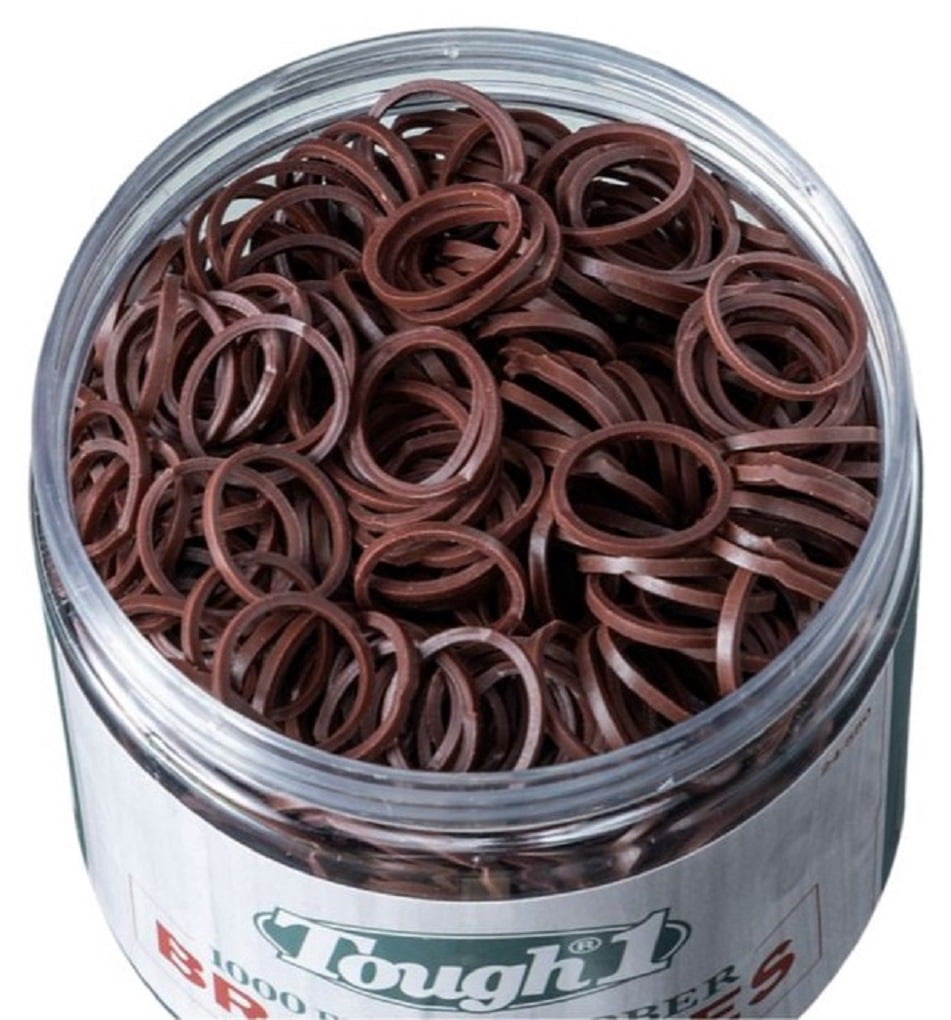 Tough-1 Rubber Braidettes Braiding Bands, Horse Grooming 1,000 pcs ...