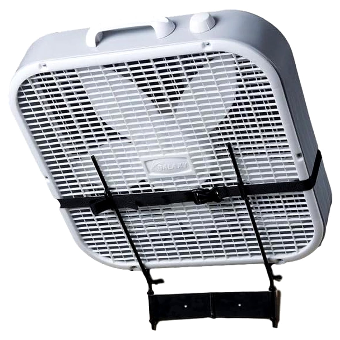 Free Shipping! Tough 1 Hanging Wall Box Fan Holder Black for Livestock ...