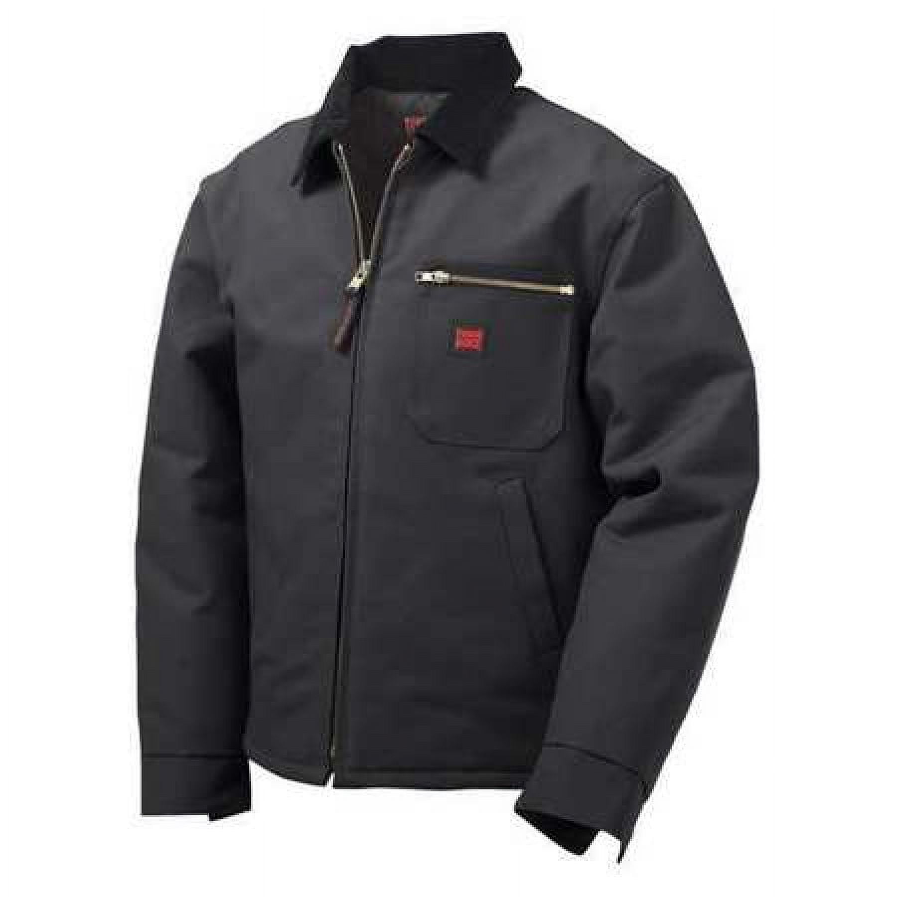 Tough Duck Chore Jacket,Cotton Duck,Black,XL 213716 - Walmart.com