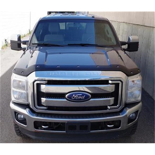 Tough Guard TS8G11 Smooth Black Form Fit Hood Protector for Ford F250 ...