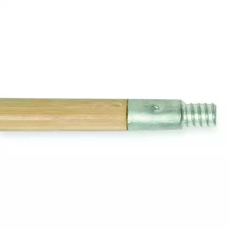 Tough Guy 1Vaj9 Broom Handle, Bamboo, Acme Thread, Alloy Handle Tip, 1 ...