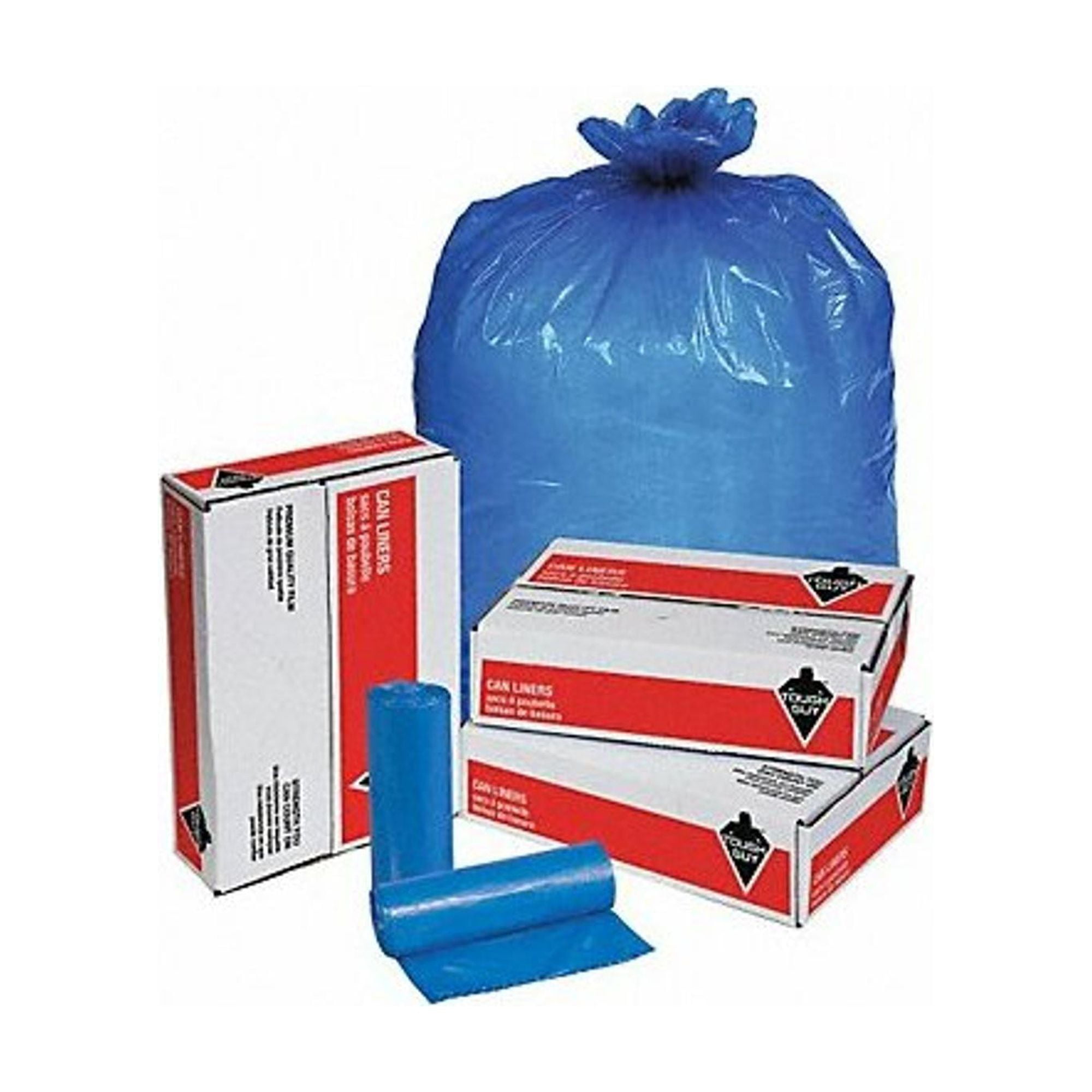Tough Guy Biohazard Bags,33 gal.,Blue,PK100 31DK98 - Walmart.com