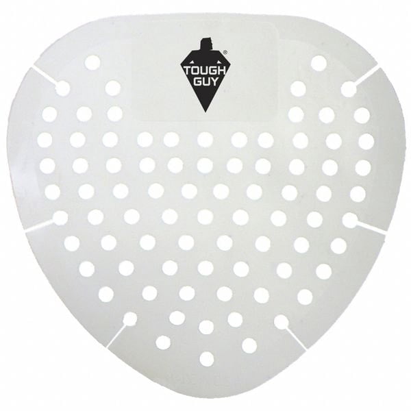 Tough Guy Deodorant Urinal Screen,White,Box,PK12 796N02 - Walmart.com